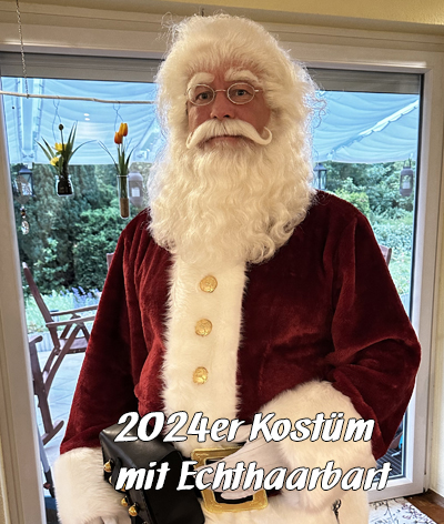 Santa Claus - Weihnachtsmann mieten in Schleswig-Holstein und Hamburg